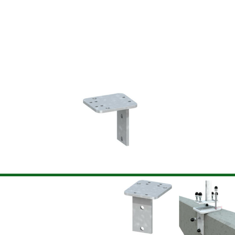 L Stein Montageadapter Fr Pfostentrger