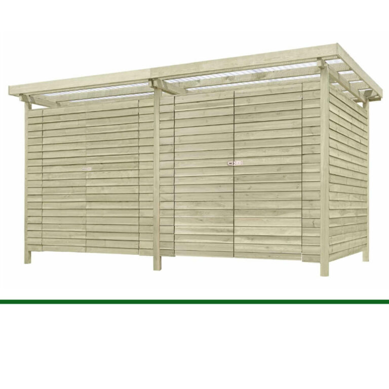 Unterstand Sellin, Bausatz aus Kiefer KDI - GK Fachmarkt Shop