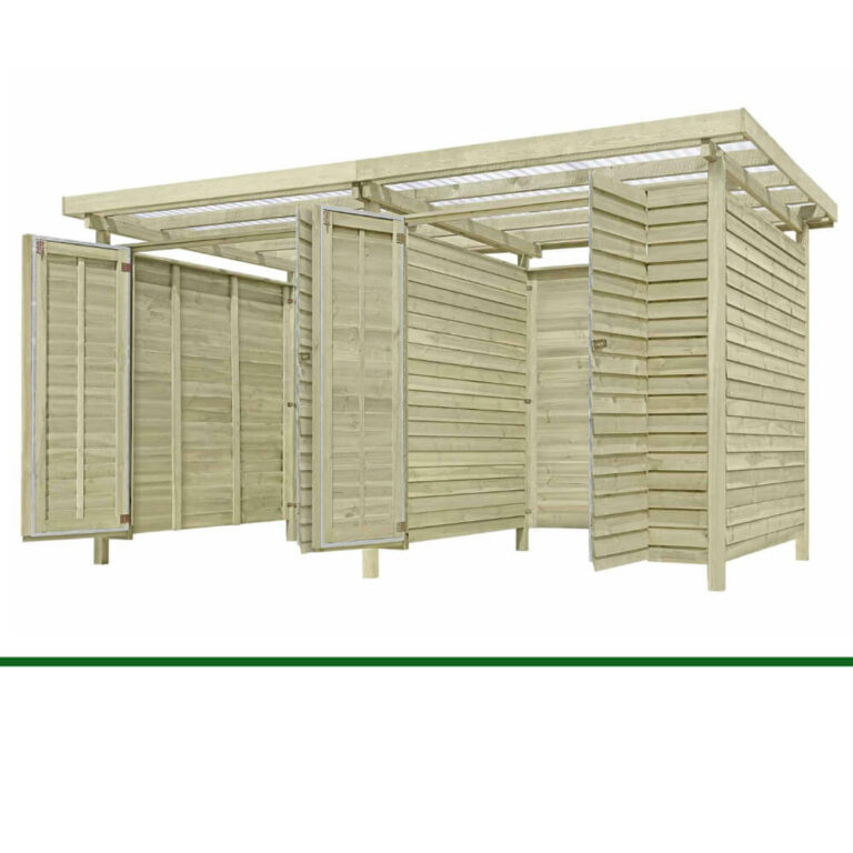 Unterstand Sellin, Bausatz aus Kiefer KDI - GK Fachmarkt Shop